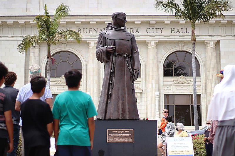 Faithful Catholics Take Saint Serra Statue Fight to the Courts | TFP