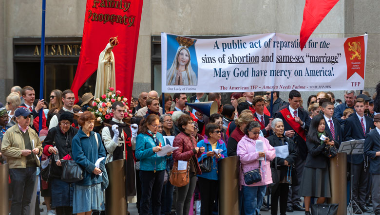 One Million Catholics Pray the Rosary in the Streets - The American TFP